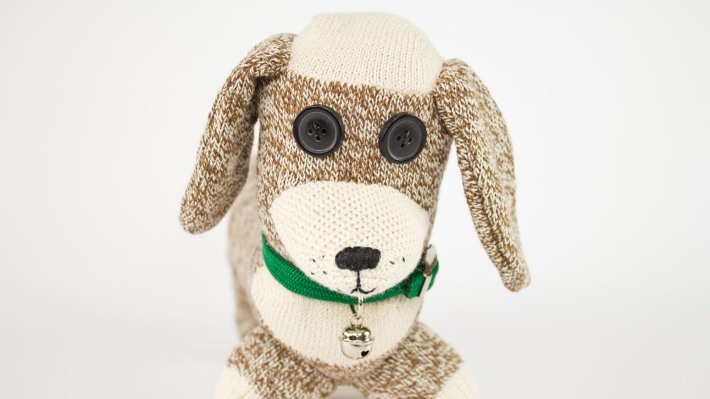 Sock Dog - Professor Pincushion