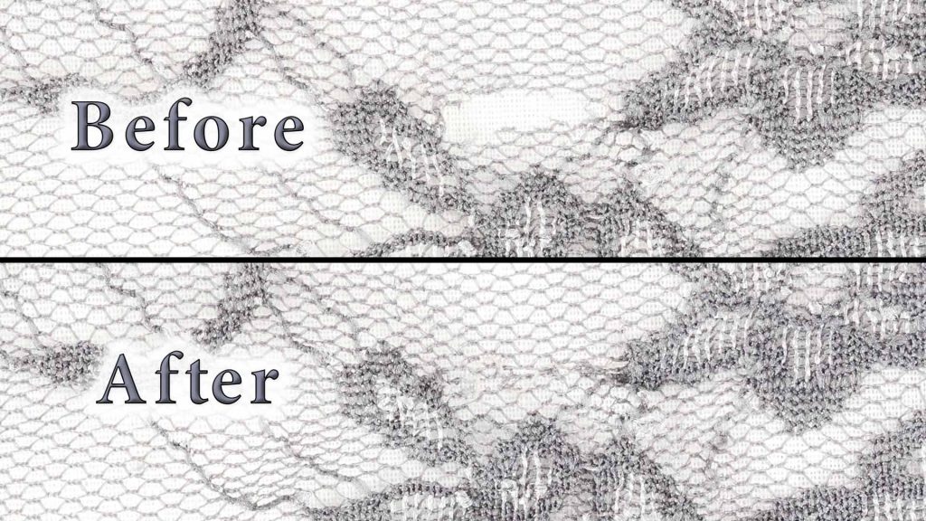 Repairing Lace - Professor Pincushion