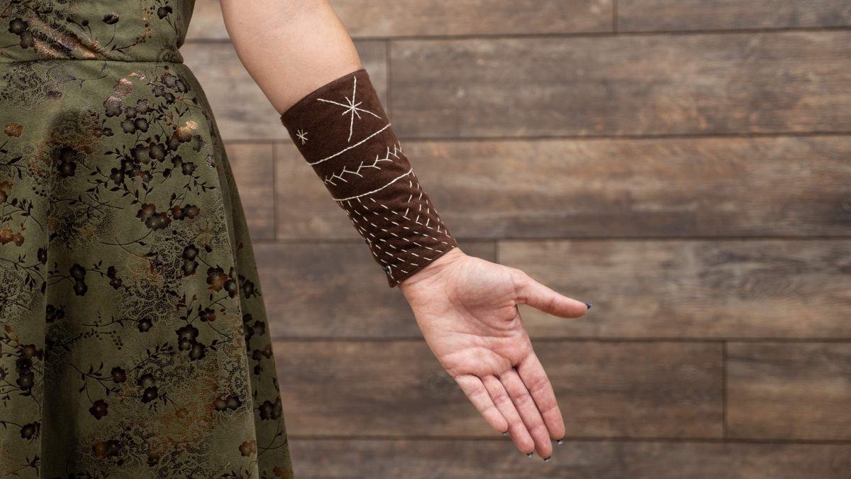 Costume Arm Guard - Professor Pincushion