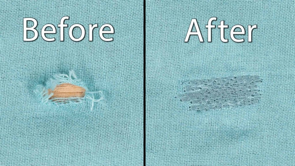 Sewing Machine Darning - Professor Pincushion