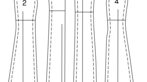 altering princess line pattern using pivot & slide - Professor Pincushion
