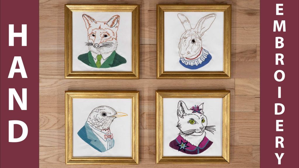Hand Embroidery 101 - Professor Pincushion