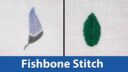 Fishbone Stitch - Professor Pincushion